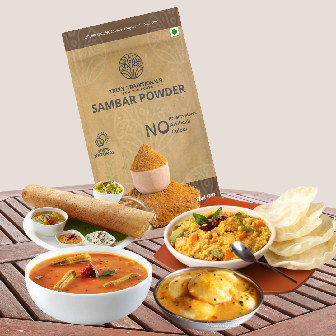 Order Sambar Powder ( Sambar Podi ) at TrulyTraditionals – Truly ...