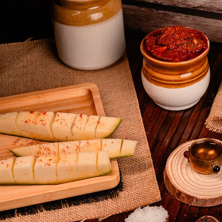 Avakkai Mangai Oorugai | Authentic Mango Pickle – Truly Traditionals