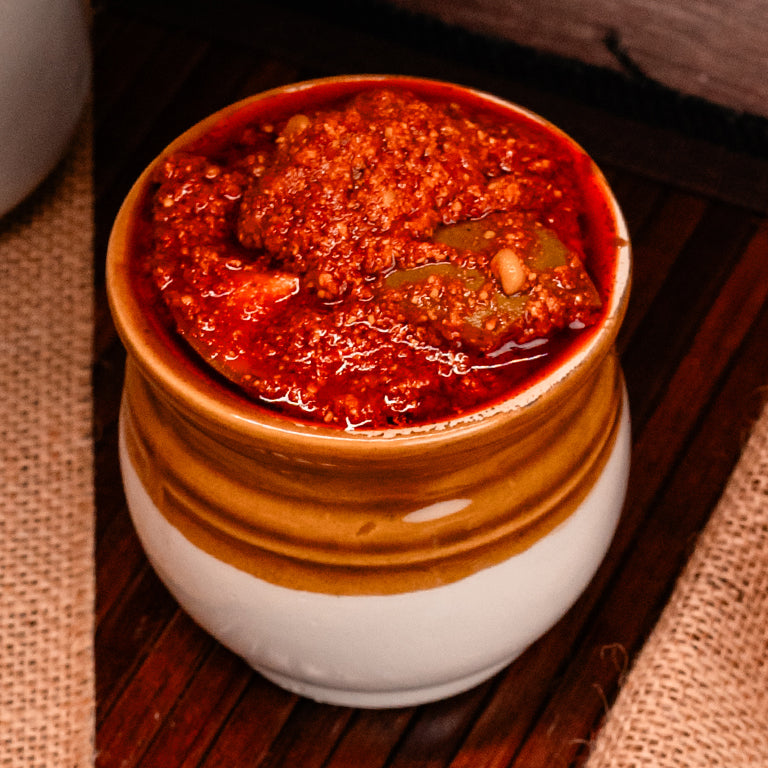 Avakkai Mangai Oorugai | Authentic Mango Pickle – Truly Traditionals