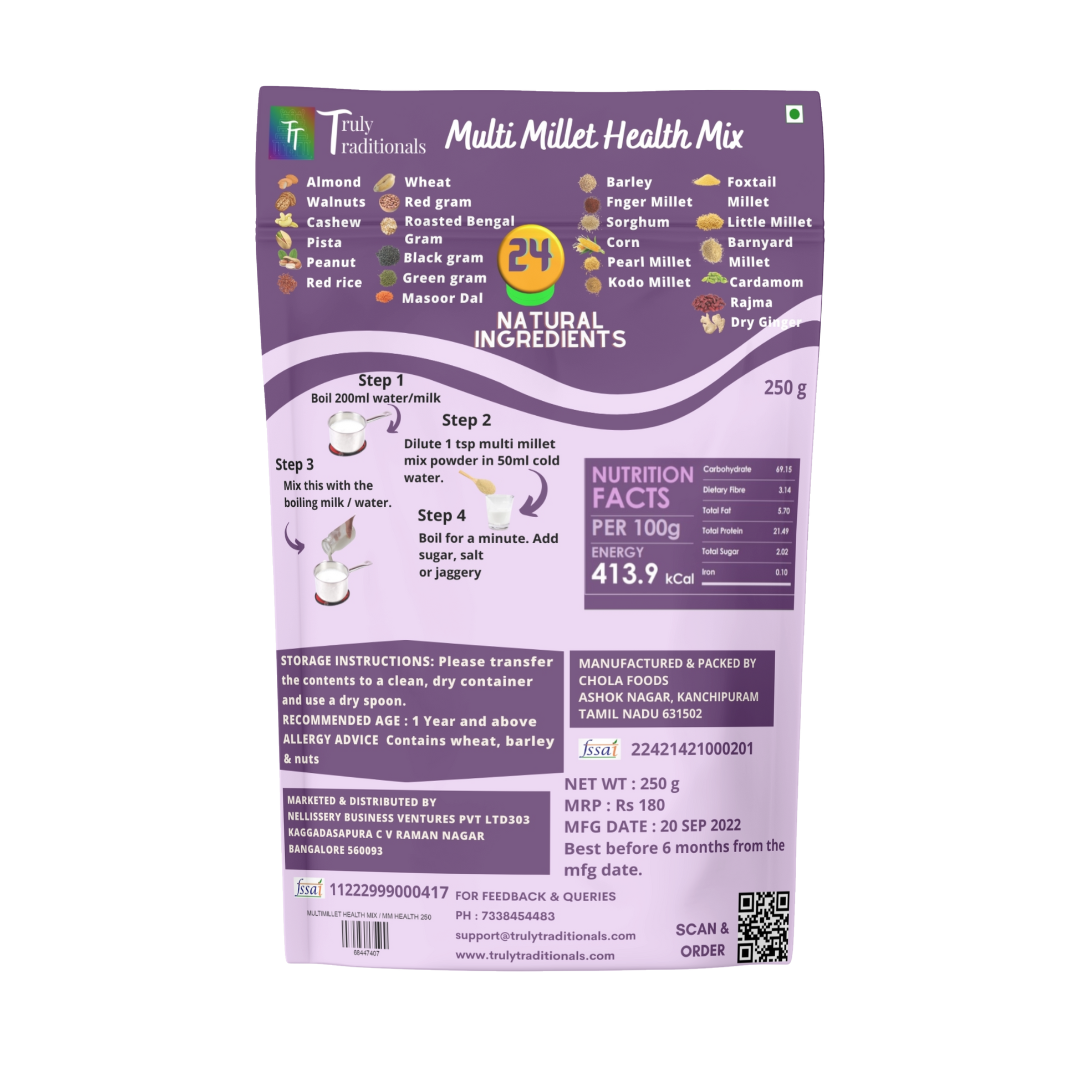 MULTIMILLET HEALTH MIX – Truly Traditionals