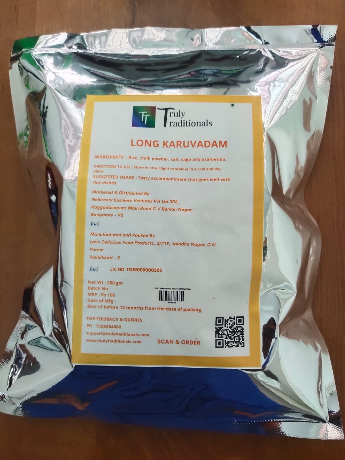 LONG KARUVADAM (KUCHI KARUVADAM) – Truly Traditionals